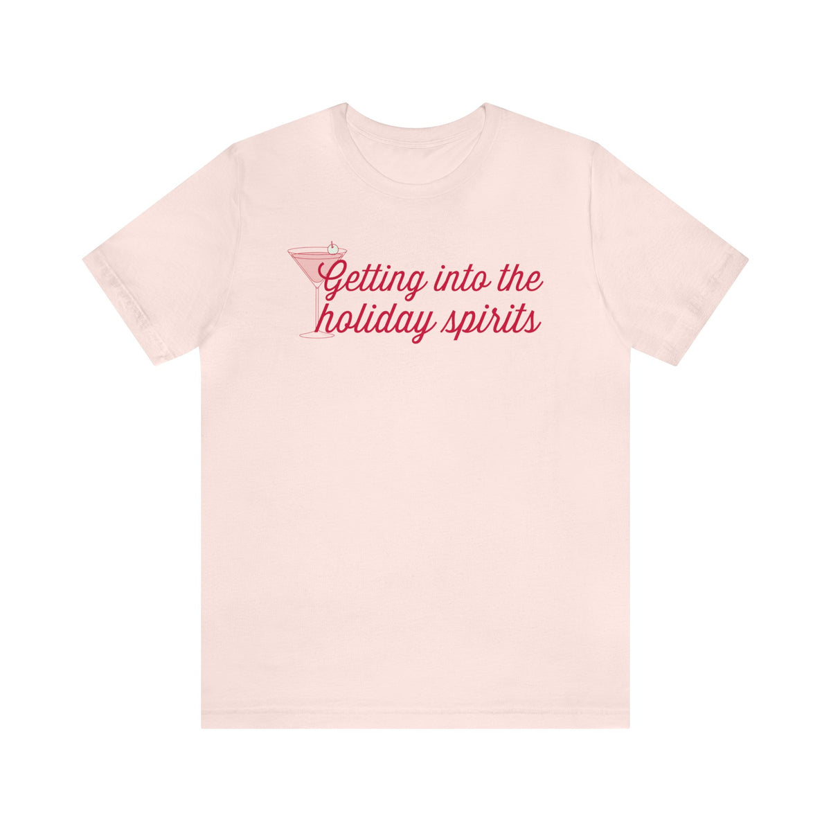 Holiday Spirits Unisex Jersey Short Sleeve Tee– Little Friday